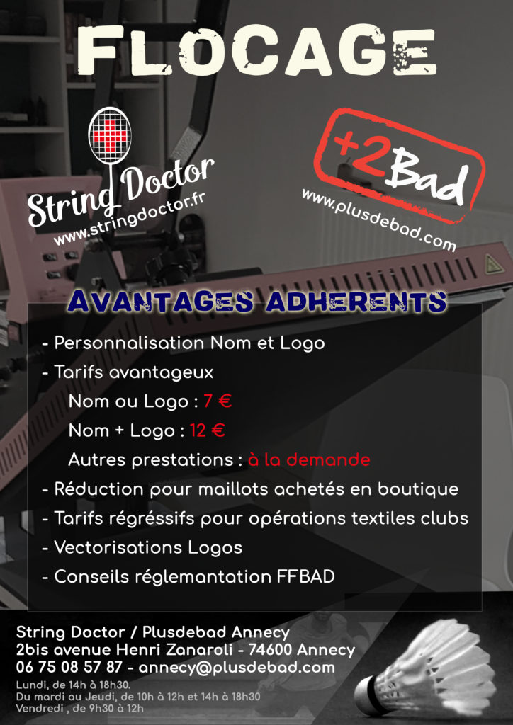 Affiche Flocage - ABC 74